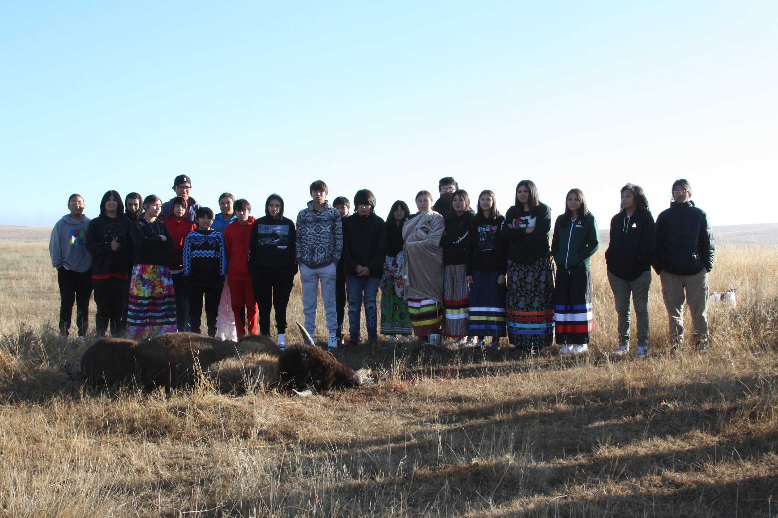 St. Joseph’s Indian School Students Experience Traditional Buffalo ...
