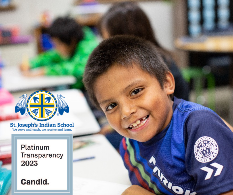 St. Joseph’s Indian School Goes Platinum with Candid/GuideStar – St ...